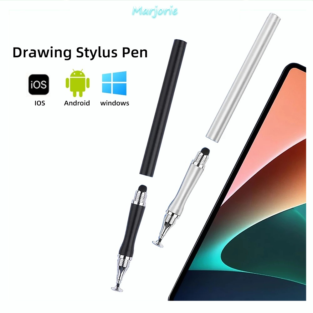 Jual Stylus Pen 2 in 1 Mode Universal Touch Screen for Android HP iOS ...