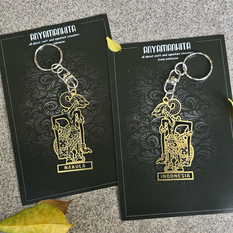 Jual Gantungan Kunci Eksklusif Wayang Kuningan / Souvenir Keychain ...
