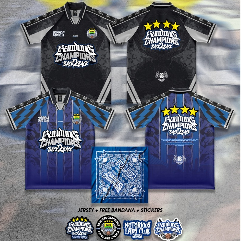 Jual Jersey Bandung Champions - Jersey Persib Champions - Jersey Bola ...