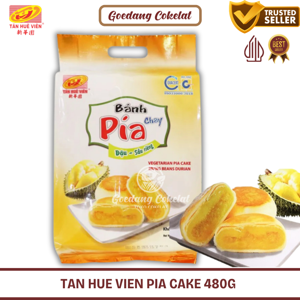 Jual BANH PIA DURIAN VIETNAM 480g Pia Pie Durian Vietnam Banh Pia Chay ...