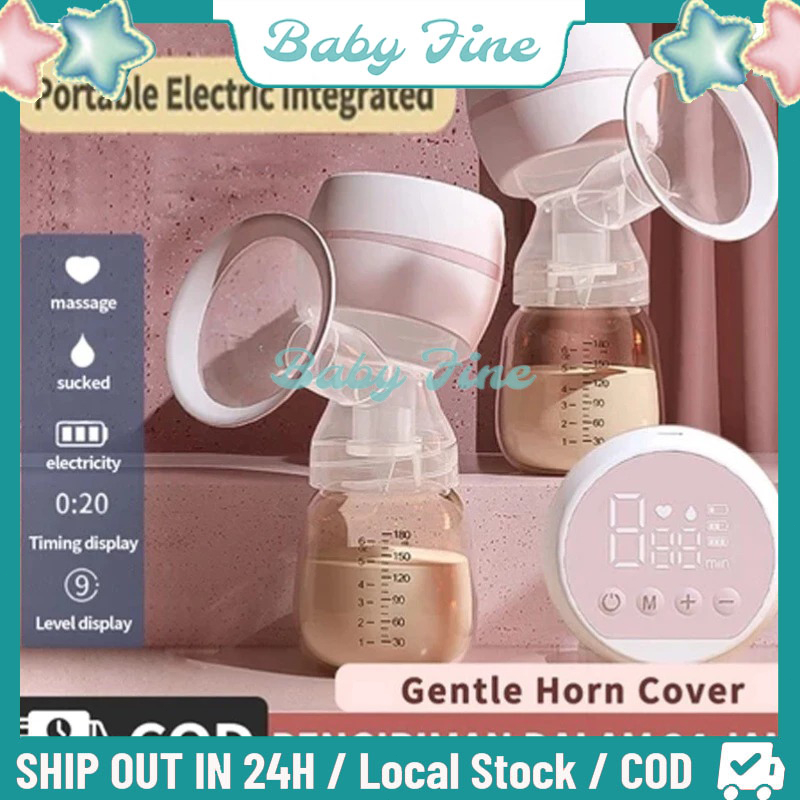 Jual Pompa Asi Elektrik/ Pumping ASI Portable 180ML Wireless Breast Pump BPA Free Pompa Asi ...
