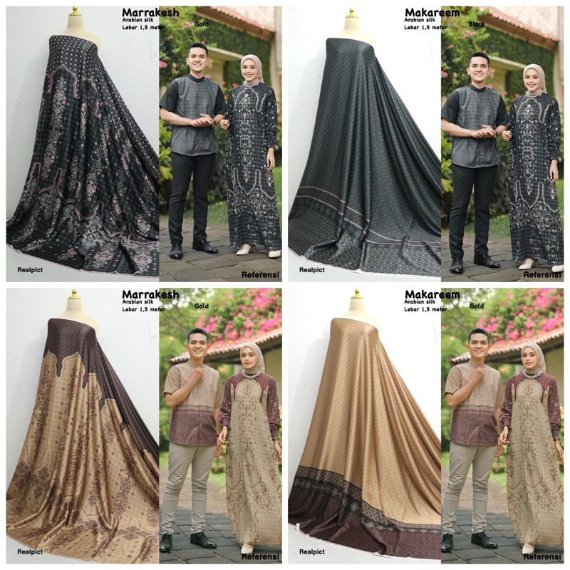 Jual KAIN SARIMBIT | KAIN ARABIAN SILK | Kain seragaman | Kain couplean ...