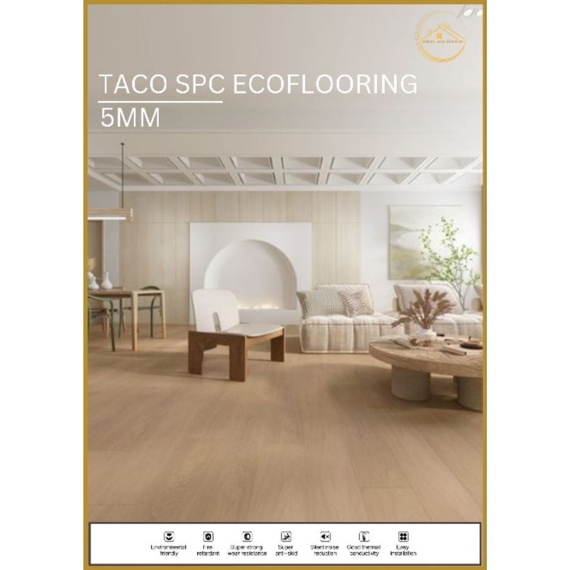 Jual TACO SPC ECOFLOORING - SPC FLOORING - LANTAI KAYU - SPC CLICK - 2 ...