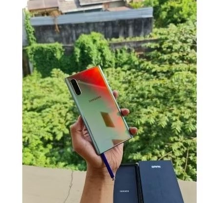 Jual Samsung Note 10 Plus Sein 256 GB Kondisi Full Original | Shopee Indonesia