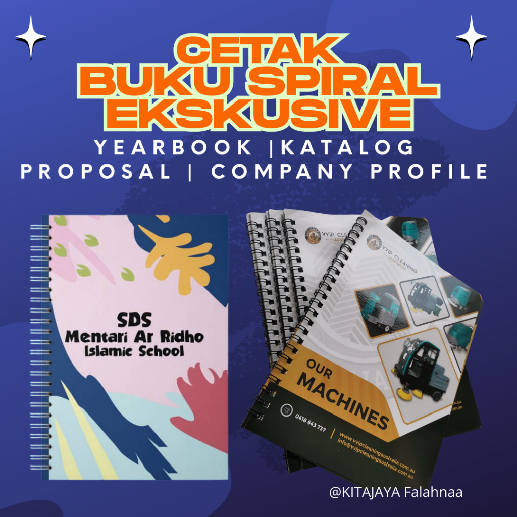 Jual Cetak Yearbook | Katalog Spiral | Shopee Indonesia