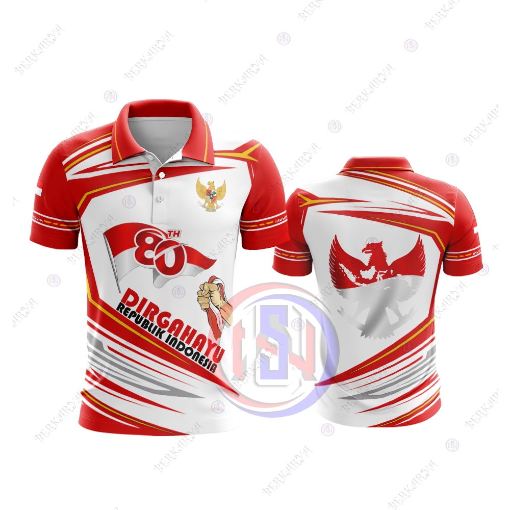 Jual Kaos Polo Panitia Agustusan Kaos Jersey 17 Agustus Terbaru 2025 / Kaos 17 Agustusan ...