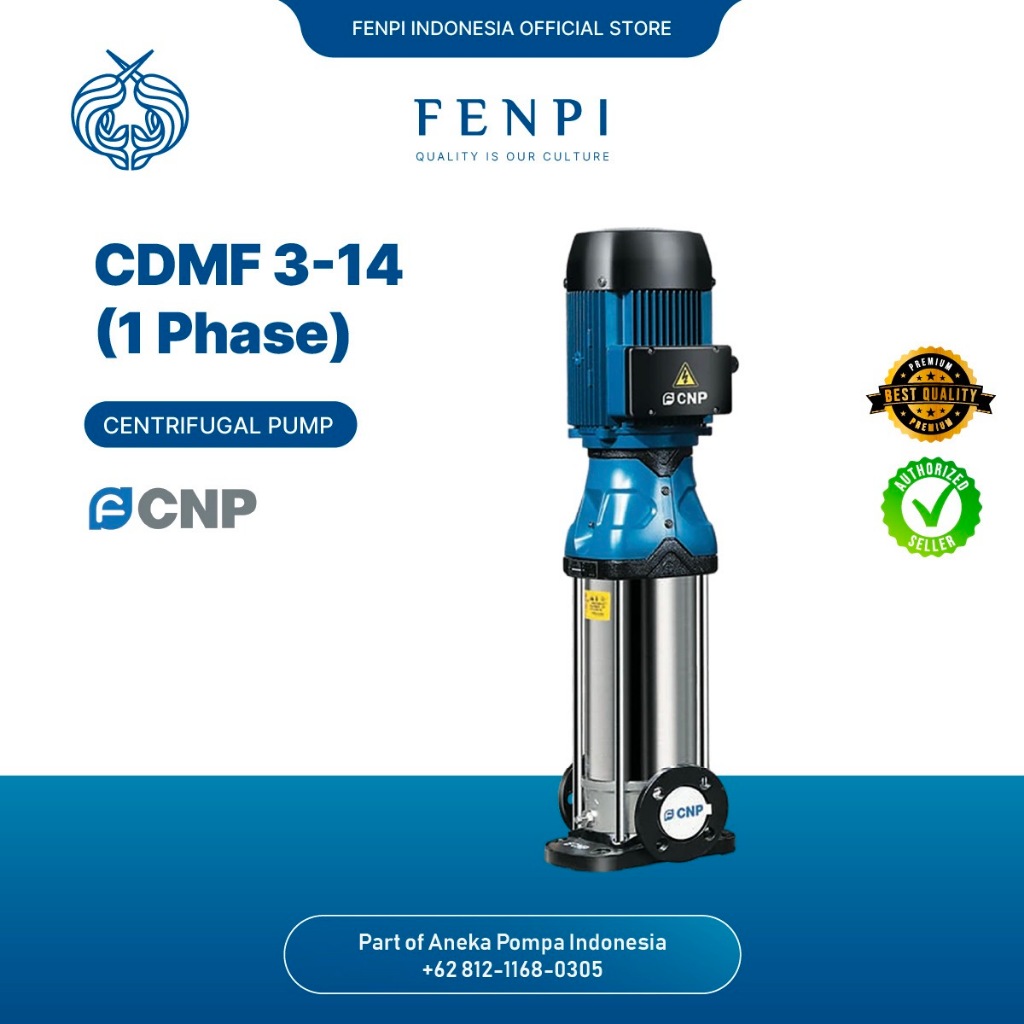Jual CNP CDMF 3-14 1 Phase 220V - Centrifugal Pump | Shopee Indonesia