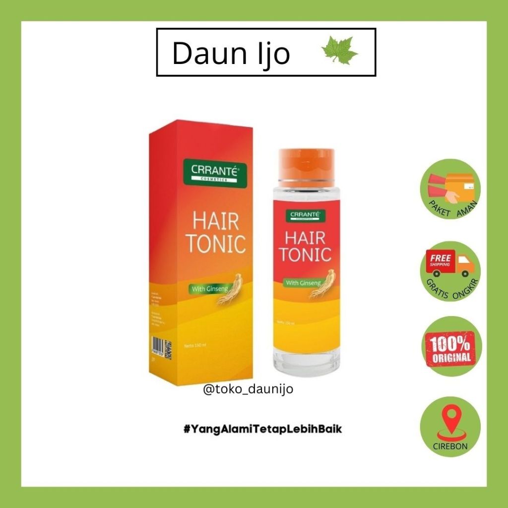 Jual Crrante Hair Tonic 150 ml | Shopee Indonesia