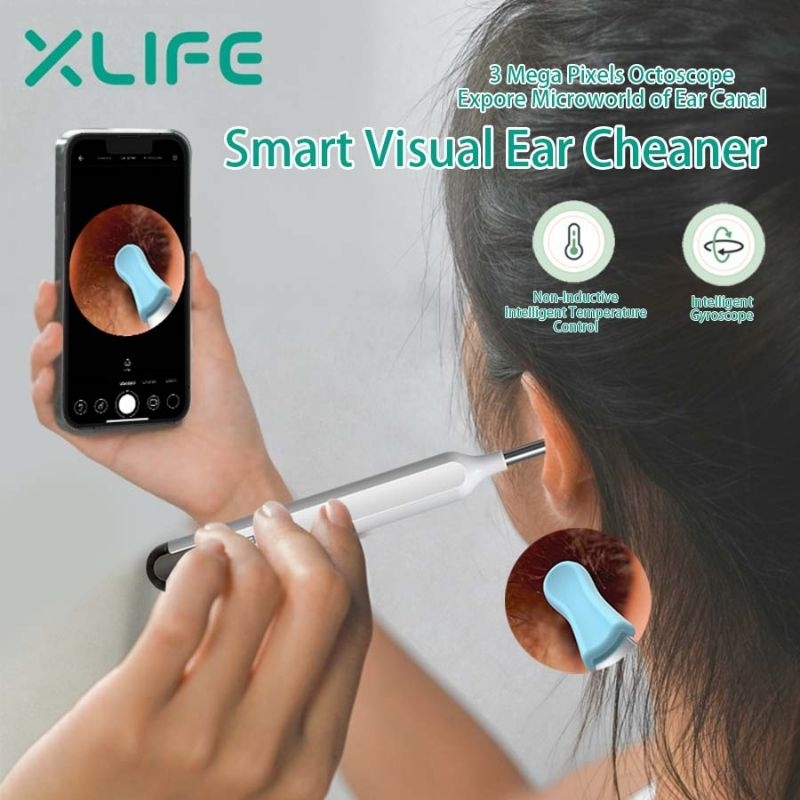 Jual bebird korek kuping kamera pembersih telinga smart visual ear pick ...