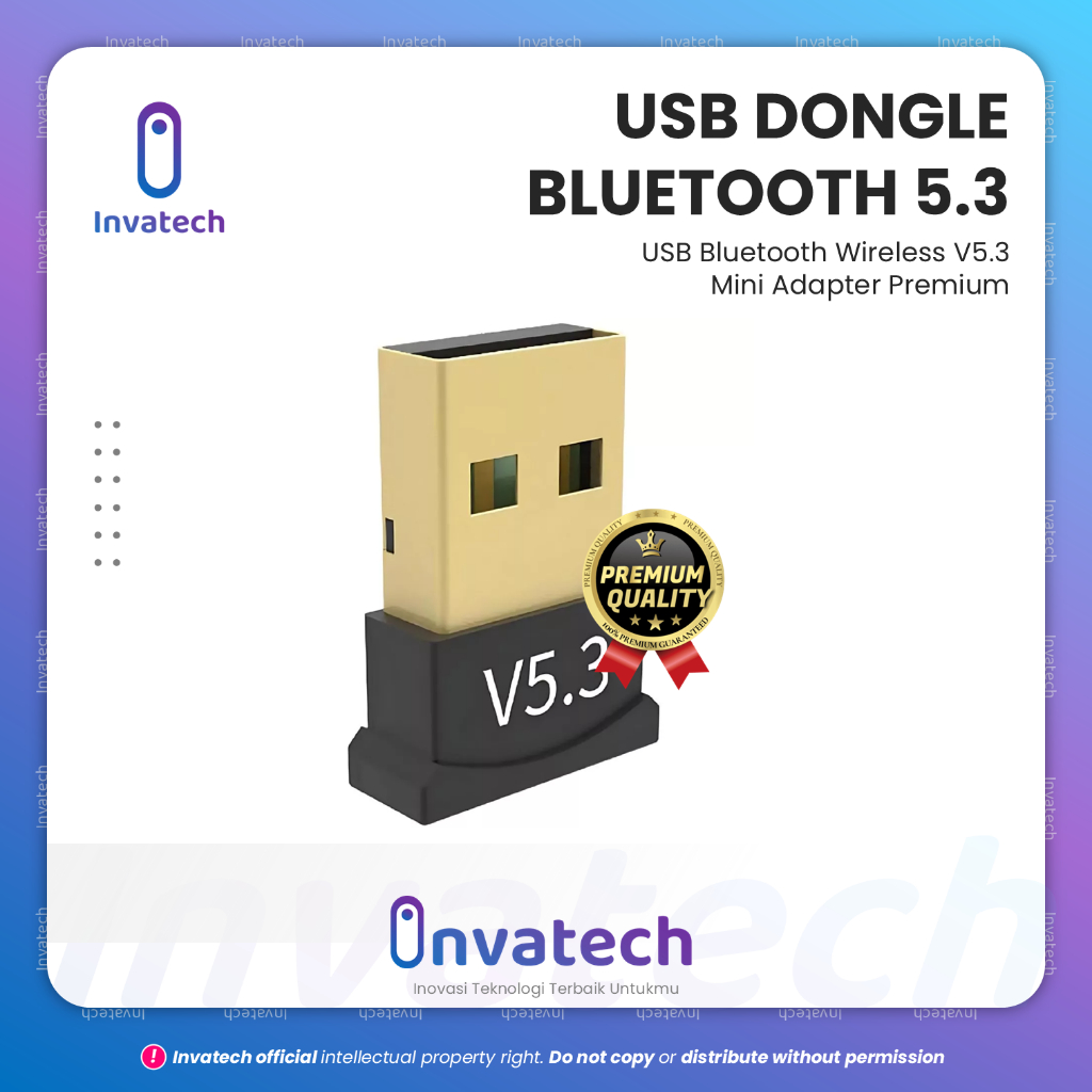 Jual USB Bluetooth V5.3 Adapter Mini Dongle USB Universal Adapter ...