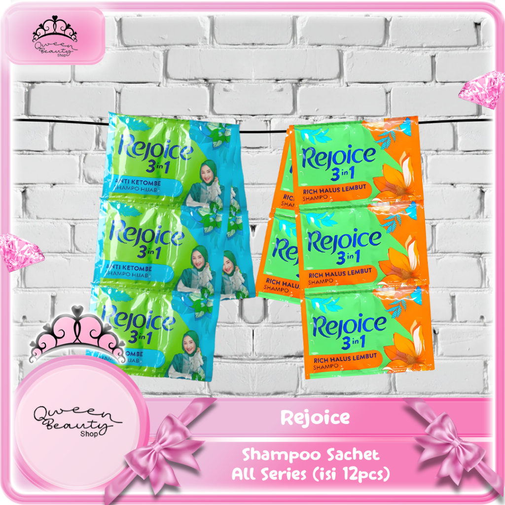 Jual Rejoice Shampoo Sachet All Series (isi 12pcs) | Shopee Indonesia