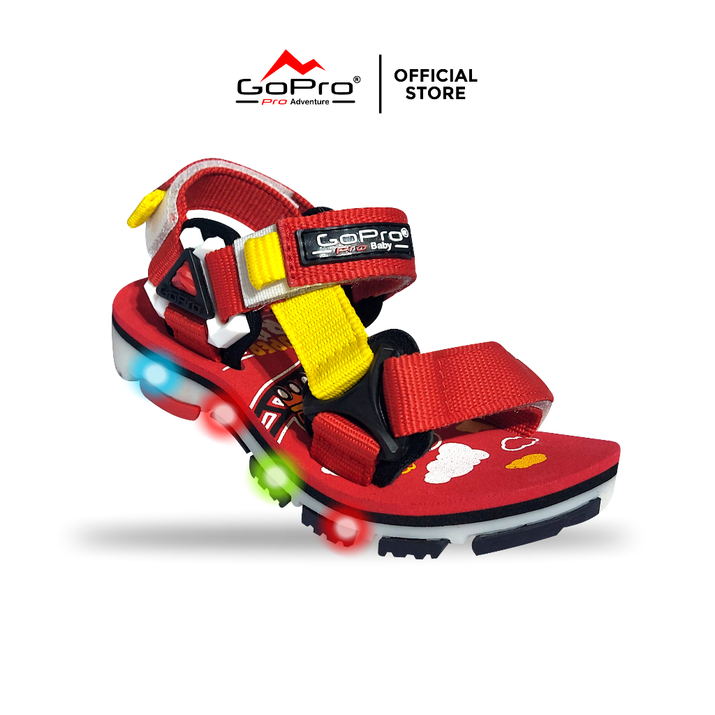 Jual GoPro Adventure Thomas LM BB - Sandal Gunung Lampu LED Baby Ringan ...