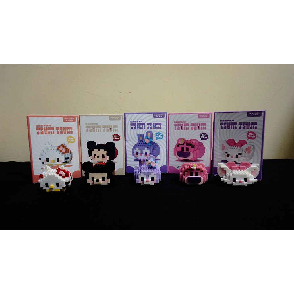 Jual Nano Block Mini Model DIY Karakter Tsio Mainan Bricks Plastic Toy ...