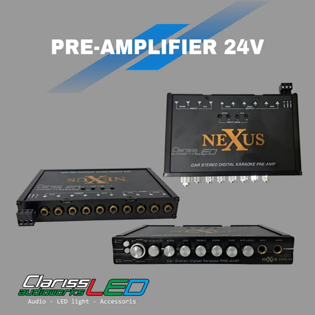 Jual PRE AMP EQUALIZER Karaoke NEXUS 24V | Shopee Indonesia