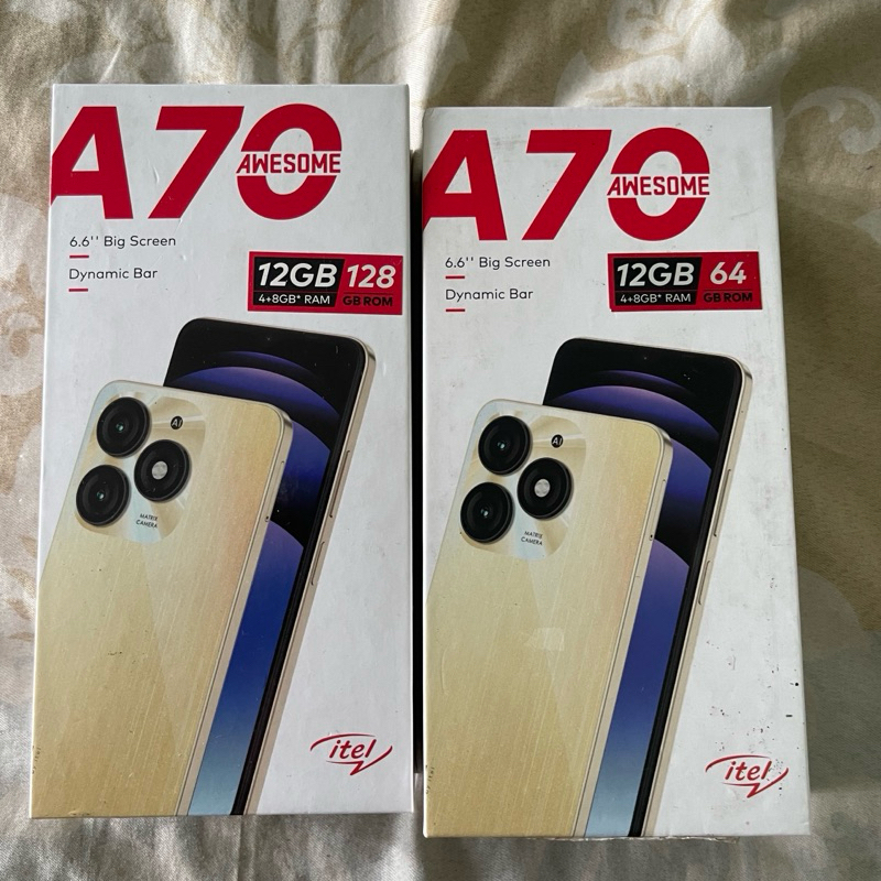 Jual infinix itel a70 4/128 second fullset | Shopee Indonesia