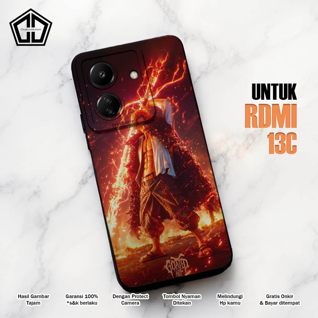 Jual Casing REDMI 13C / CASE REDMI 13C - ANIME ONE PIECE SOFTCASE ...