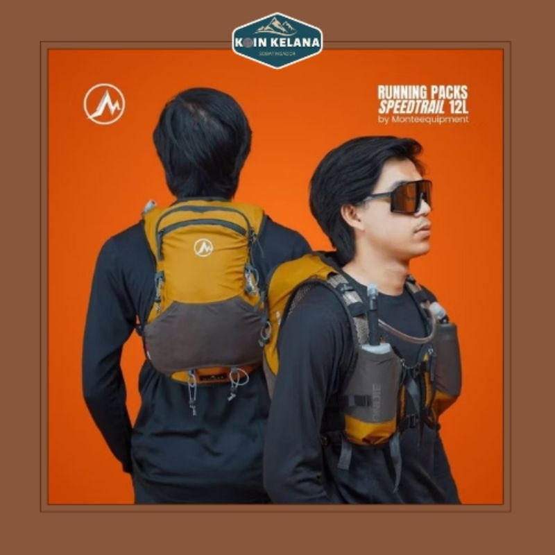 Jual MONTE EQUIPMENT SPEED TRAIL 12L - Running Packs Backpack Hydropack ...