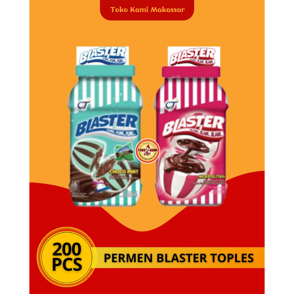 Jual Permen Blaster Toples 480gr isi 200 Pcs | Shopee Indonesia