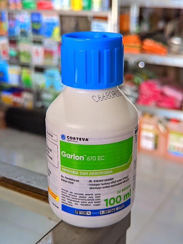 Jual HERBISIDA/ARBORISIDA GARLON 670 EC 100 ML - HERBISIDA UNTUK KAYU ...