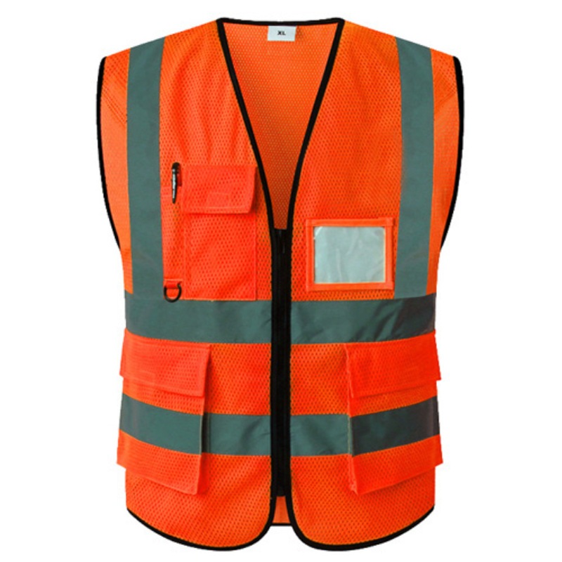 Jual Rompi Proyek Jaring 5 Kantong Dengan Safety Line Reflektif ...