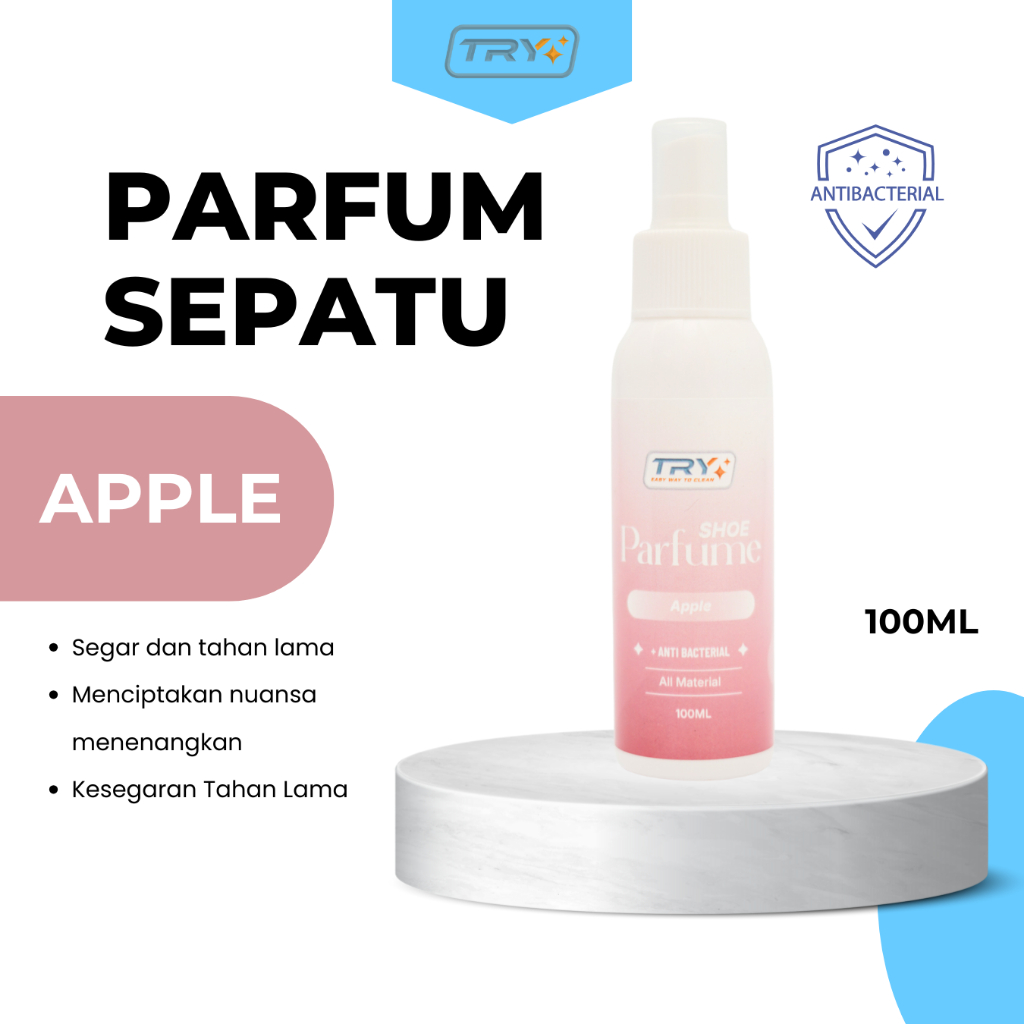 Jual Parfum Sepatu - Try Shoe Refresher Aroma APPLE 100mL | Shopee ...