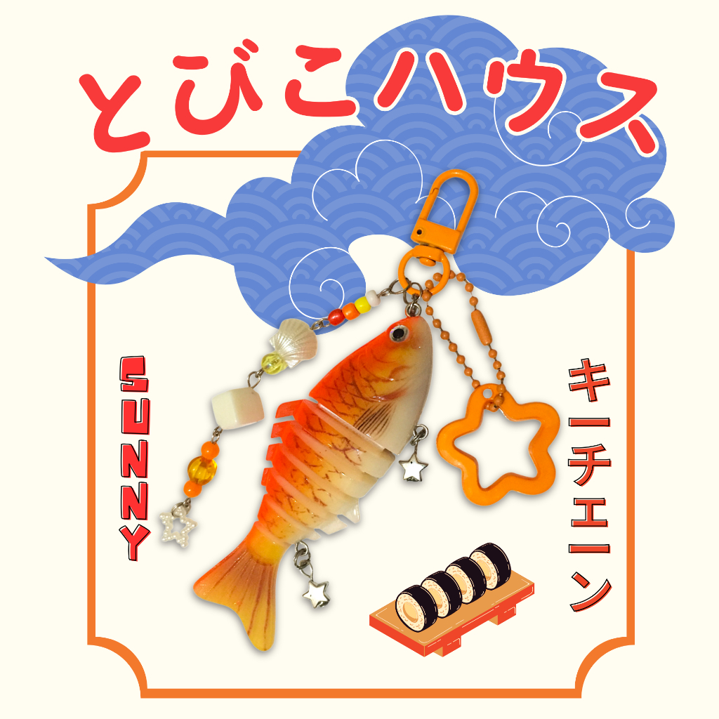 Jual Keychain Ikan / Fish Keychain / Keychain Lucu / Bag Charm ...