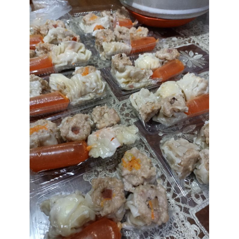 Jual dimsum ayam, dimsum kukus SIAP SANTAP ( Hangat) | Shopee Indonesia