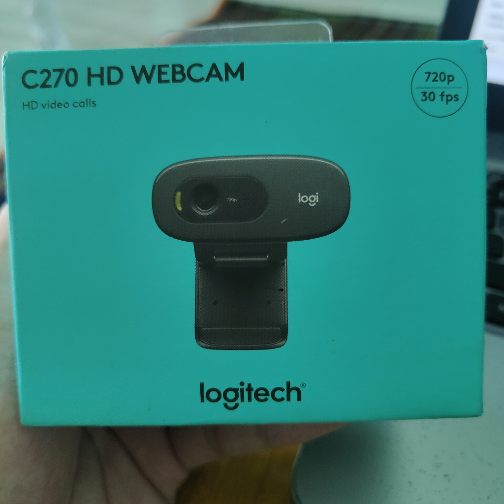 Jual Logitech Webcam C270 HD 720P | untuk video conference, bekerja dan ...