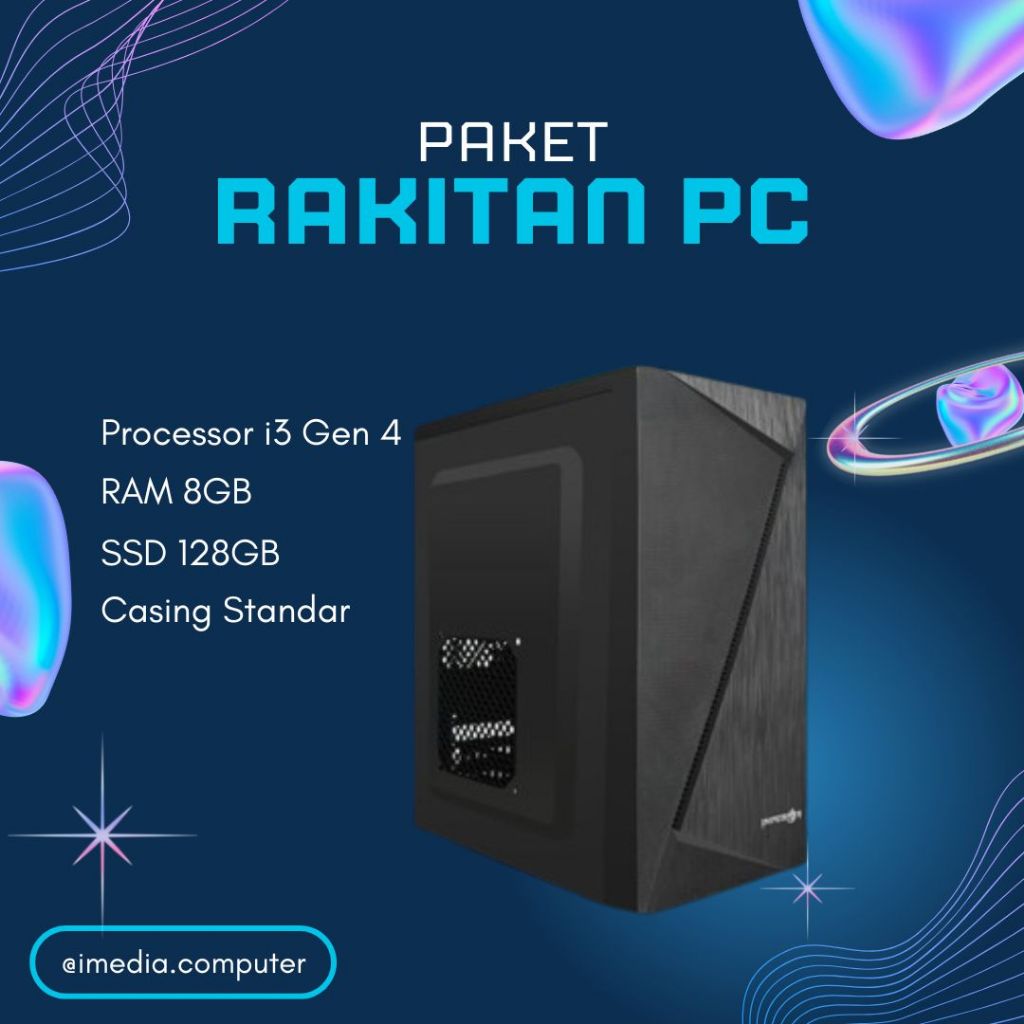 Jual PAKET RAKITAN PC CPU H81 4150 FAN LGA 8GB 128GB CASING STANDAR ...