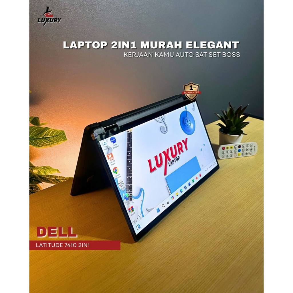 Jual LAPTOP DELL LATITUDE 7410 2IN1 SLIM CORE I7 SSD RAM DDR4 LAYAR ...