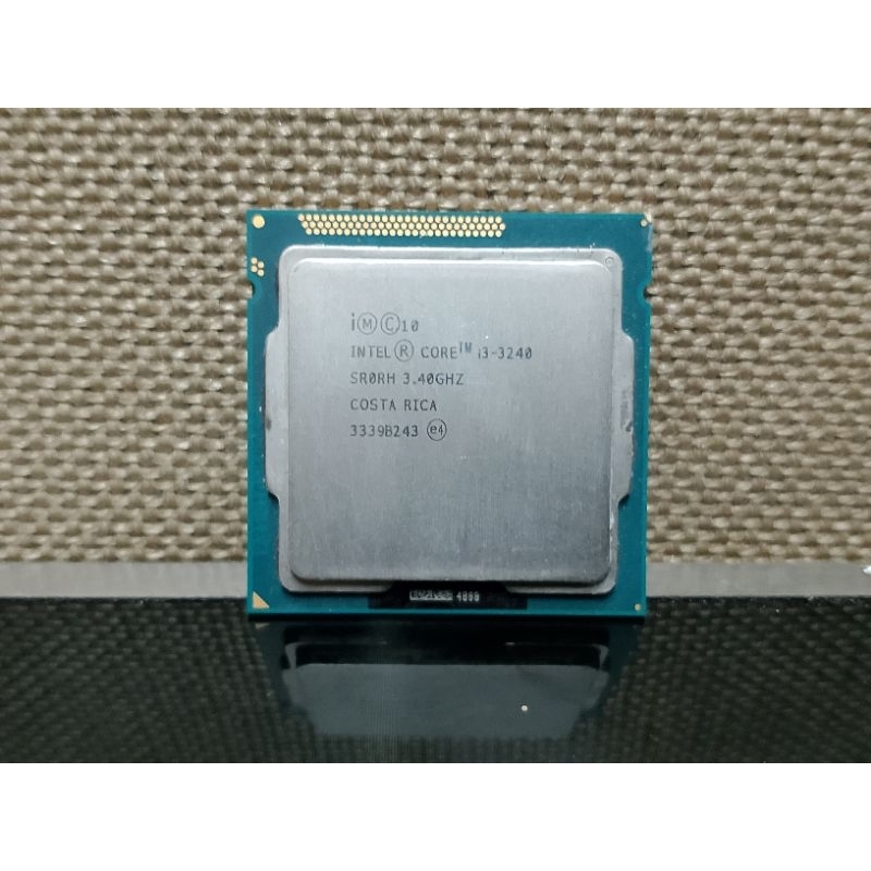 Jual prosesor intel LGA 1155 core i3 -3240 normal testend | Shopee ...