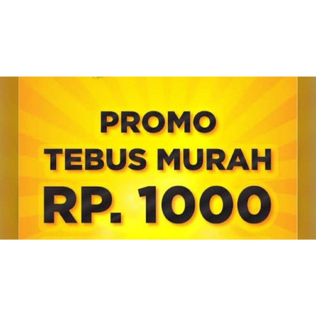 Jual TEBUS MURAH RP.1000 | Shopee Indonesia