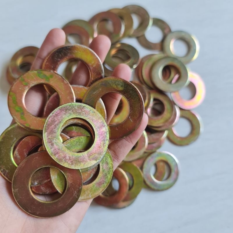 Jual Ring Plat Besi M20 (20.25x40x2mm) 25pcs dan 1kg (+-75pcs) | Shopee ...