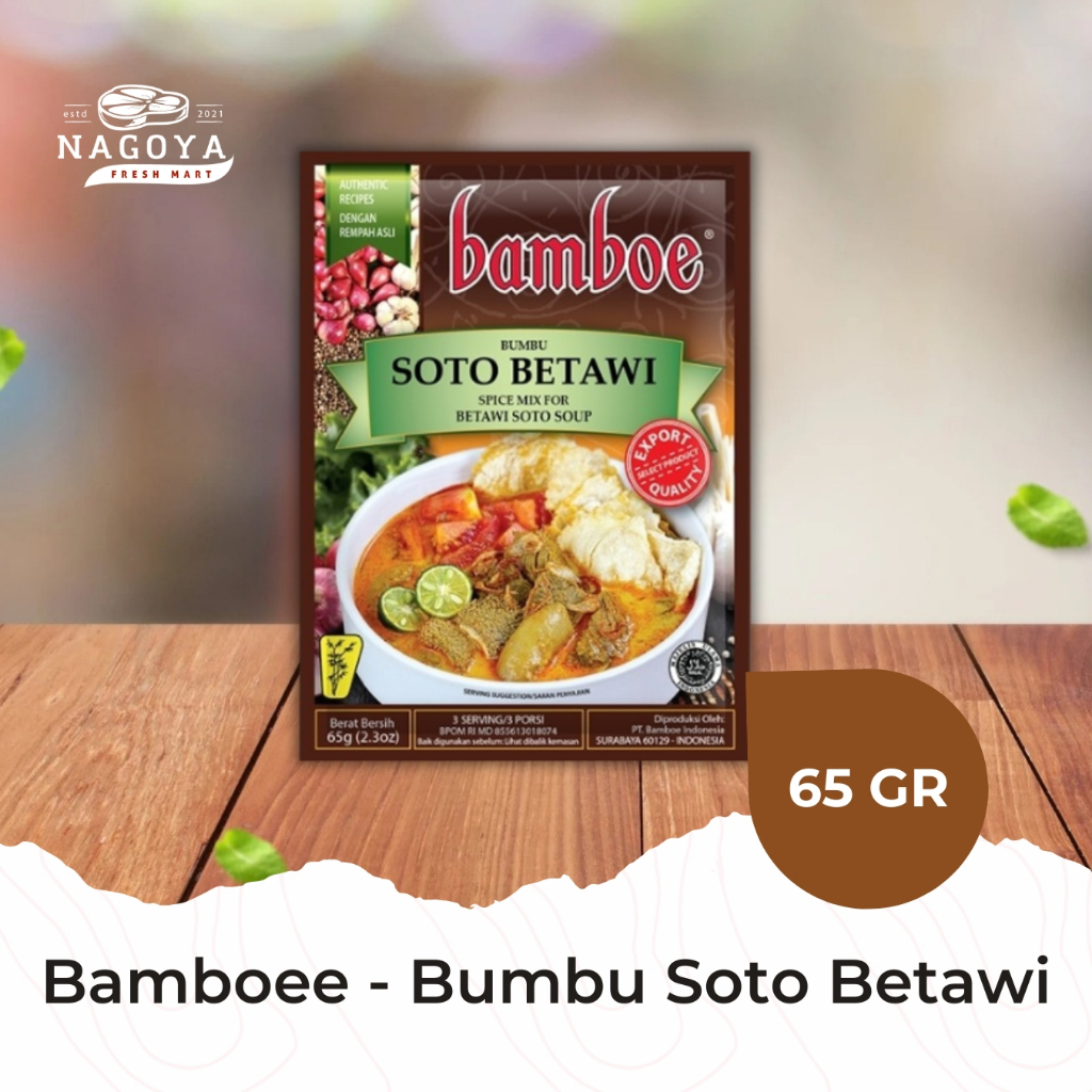 Jual Bamboe - Bumbu Soto Betawi - 65 GR | Daging Ayam Sapi | Bumbu ...