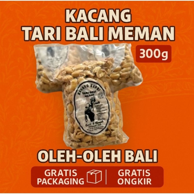 Jual Kacang Bali Meman Kacang Kapri Tari Bali Asli 300g Grosir | Shopee ...