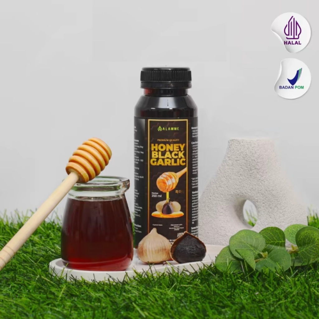 Jual Terlaris Madu Tahan Lama Honey Black Garlic Bawang Hitam Tunggal ...