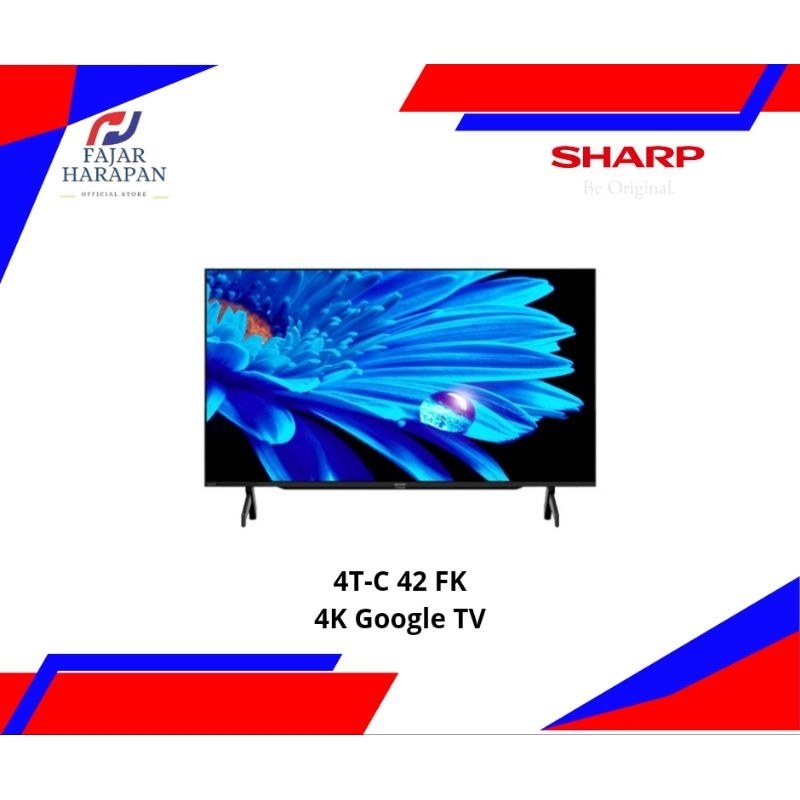 Jual SHARP GOOGLE TV 4K 4T-C 42 FK | Shopee Indonesia