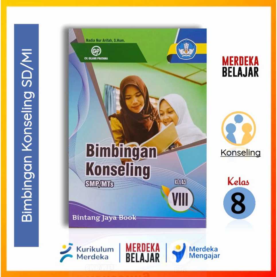 Jual Kebiasaanku - Buku Bimbingan Konseling (BK) SMP/MTs Kelas 8 Kurikulum Merdeka | Shopee ...