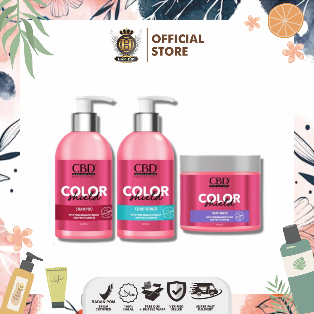Jual CBD Professional Color Shield Shampoo 250ml | Conditioner 250ml ...