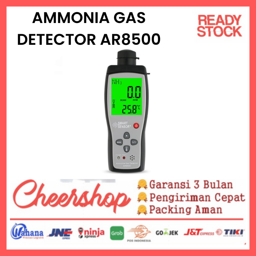 Jual Amonia Tester AR 8500 Ammonia Gas Detector NH3 Smart Sensor AR8500 ...