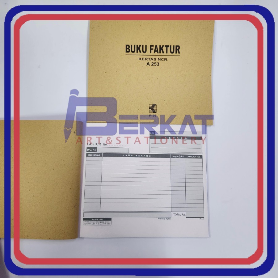 Jual Buku Faktur Besar 1/2 Folio 3 Ply / Rangkap 3 | Shopee Indonesia