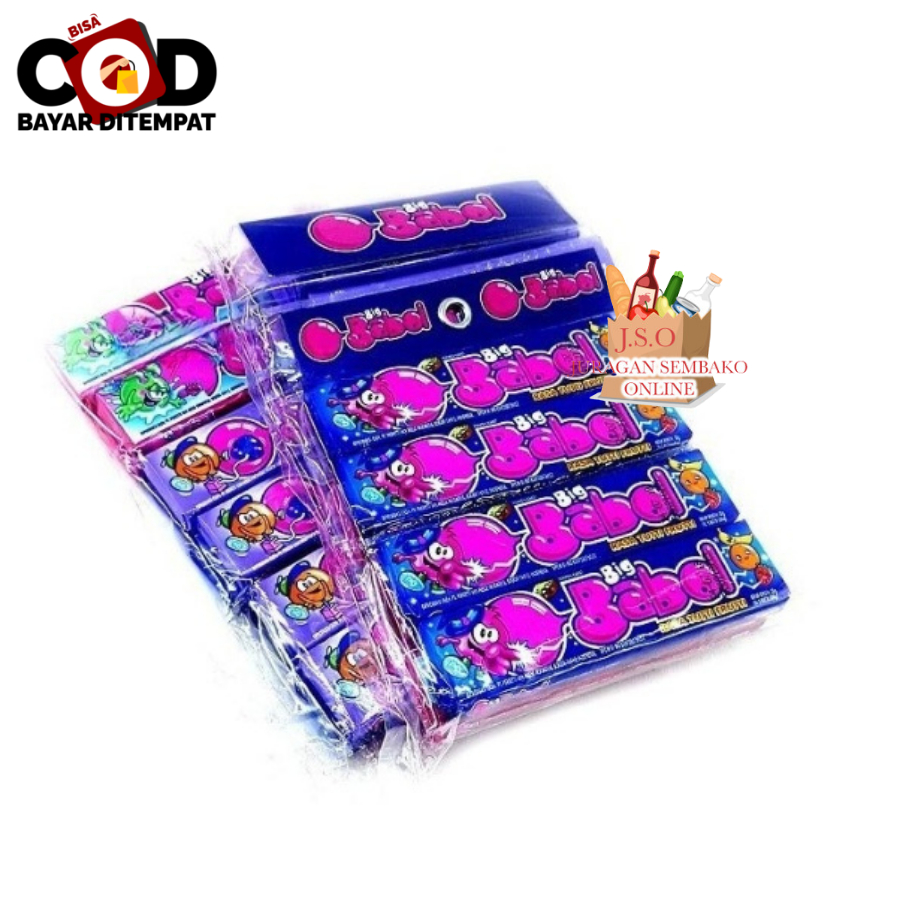Jual [ JSO ] Chupa Chups Big Babol Stick Pack Hanger lsi 12x20gr ...