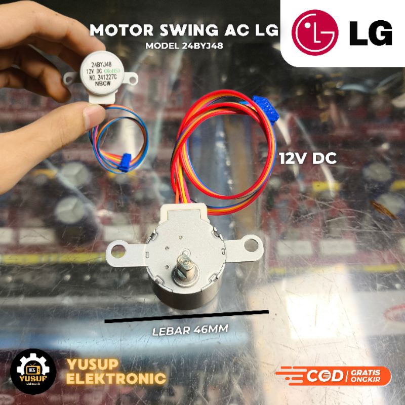 Jual Motor Dinamo Swing AC LG Universal Lebar 46MM | Shopee Indonesia
