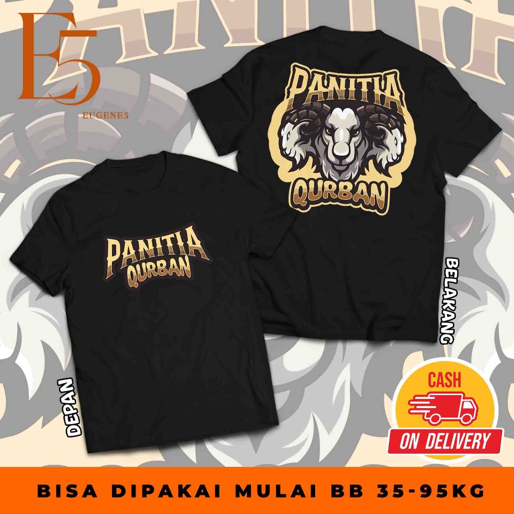 Jual KAOS DEWASA PANITIA QURBAN SAPI KAMBING 11 KAOS EDISI IDUL ADHA ...