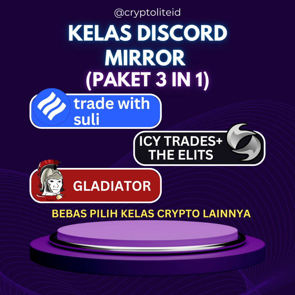 Jual (Paket 3 in 1) Kelas Discord Mirror Trade With Suli, Icy Trades ...