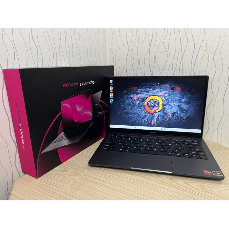 Jual Advan Soulmate Plus 1405 Amd Ryzen 5 3500U Ram 8 GB DDR4 SSD 256 ...