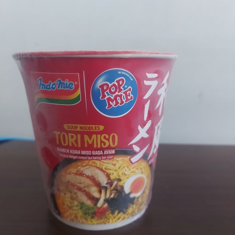 Jual Indomie Pop Mie Tori Miso Ramen Kuah Miso Raya Ayam 77gr | Shopee ...