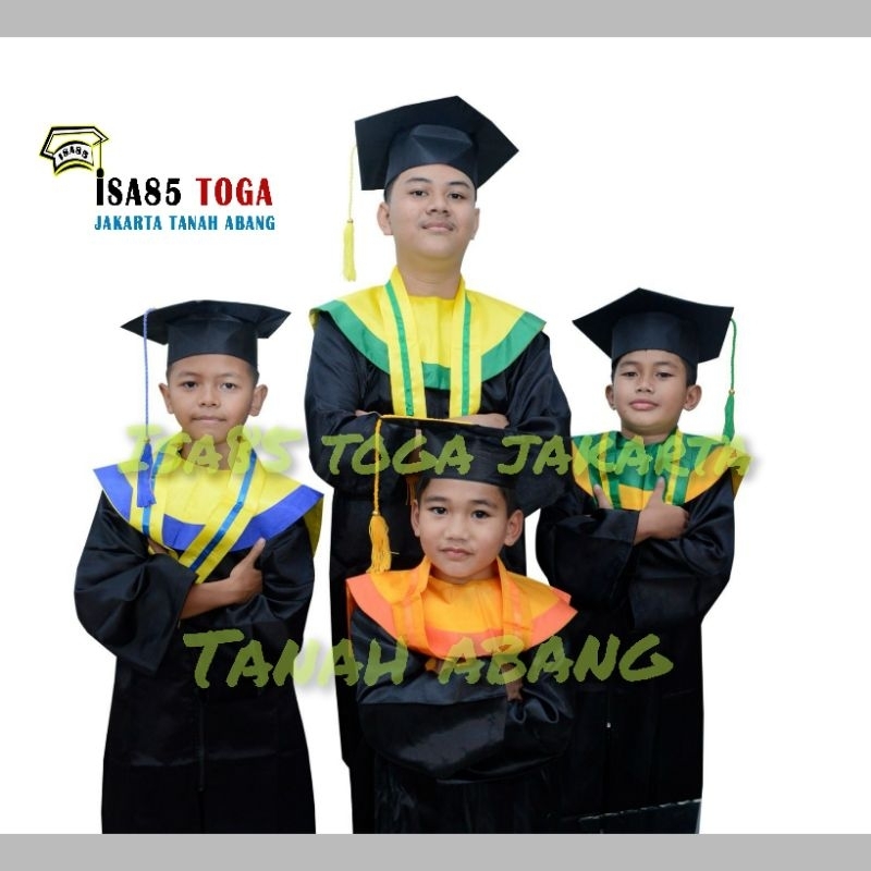 Jual Baju Toga Wisuda Anak SD Dan SMP Seragam Sekolah | Shopee Indonesia