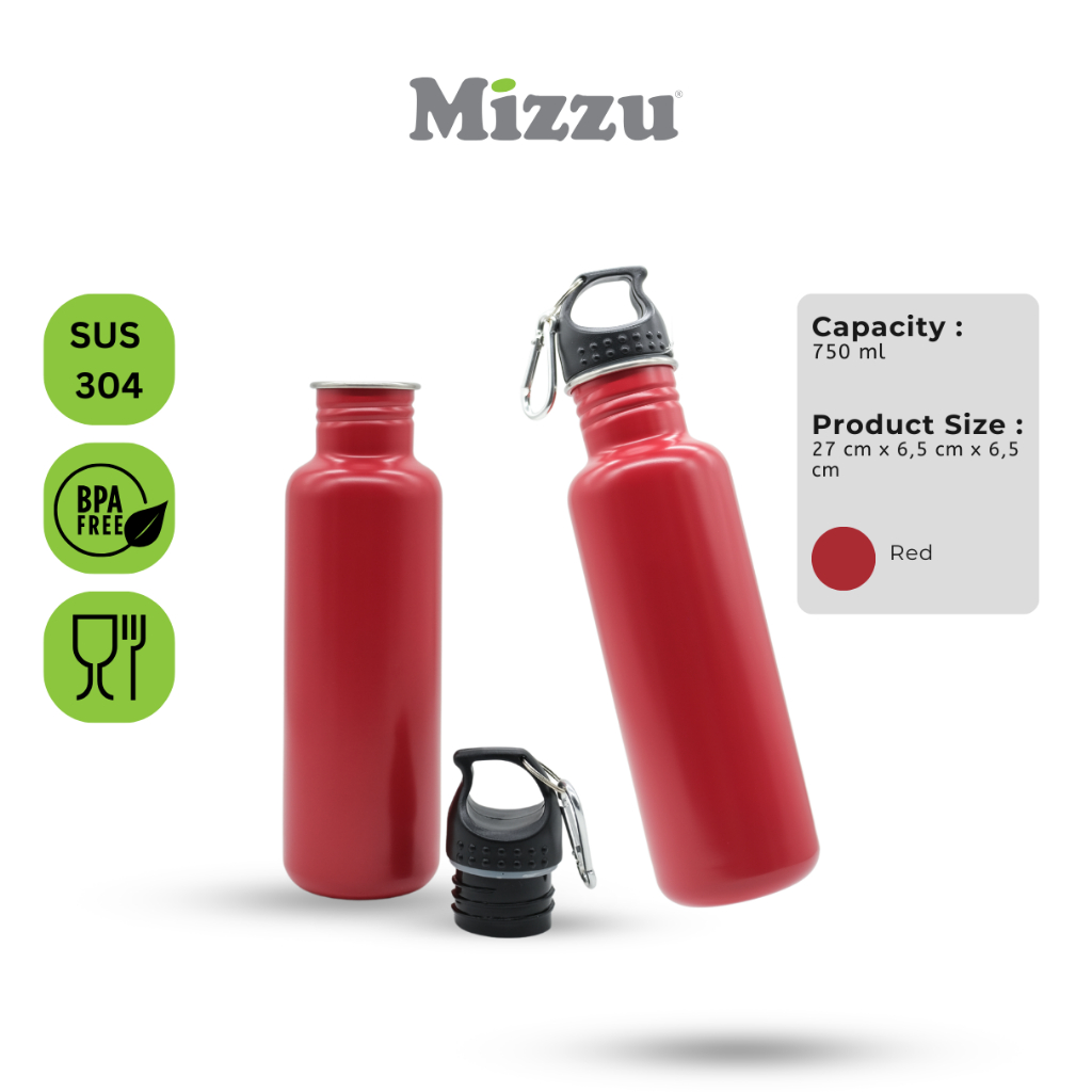 Jual Mizzu by Takaware - Victory Stainless Tumbler Botol Minum BPA Free Food Grade - 750 ml ...