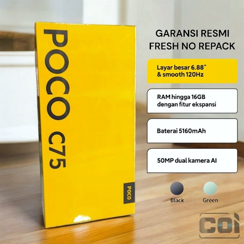 Jual Poco C75 6/128Gb 8/256Gb Garansi Resmi Xiaomi Indonesia | Shopee Indonesia